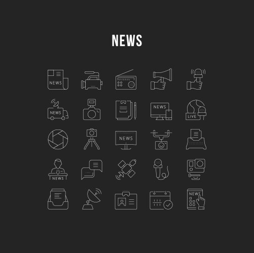 Breaking news title template Royalty Free Vector Image