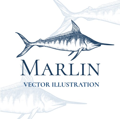Blue Marlin Vector Images (over 1,600)