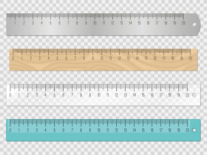 Measuring Tape Set - Ruler Royalty Free Vector Image