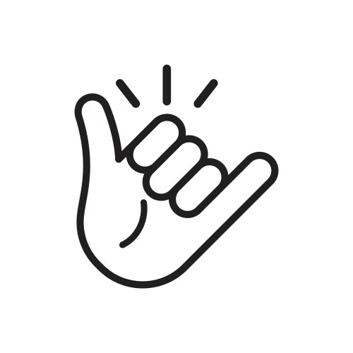 Call icon noisy phone flat calling symbol Vector Image Call icon noisy phone flat calling symbol Vector Image