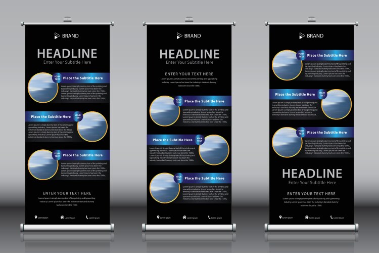 Standee Template Vector Images (over 2,400)