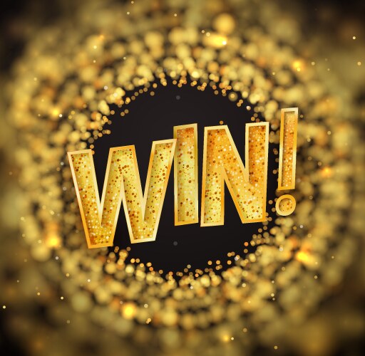 Gold king text with decorative golden crown Vector Image