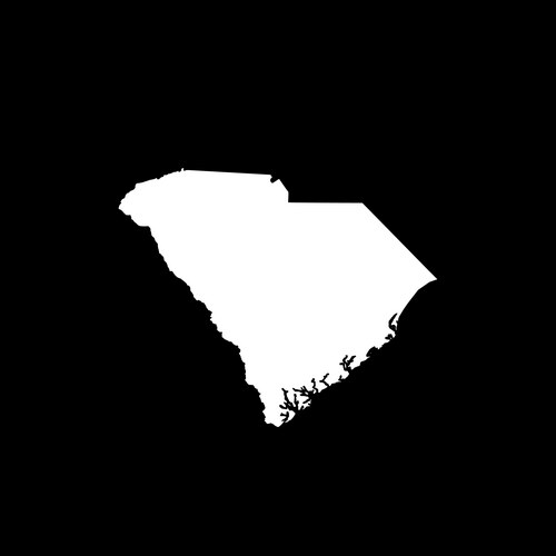 South carolina state outline Vector Images & Graphics for Commercial ...
