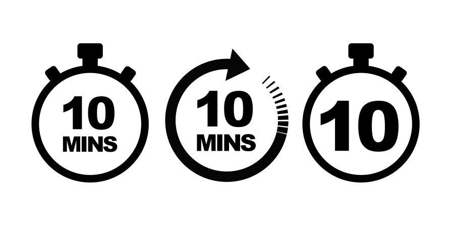Timer 10 Minutes Vector Images (over 2,500)