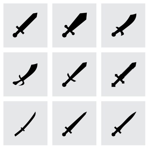 Sword Set Vector Images (over 38,000)
