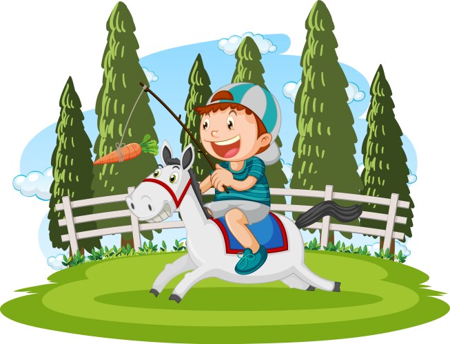 Horse Riding Cartoon Vector Images (over 7,000)