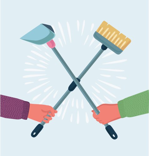 Broom and Dustpan Vector Images (over 5,300)