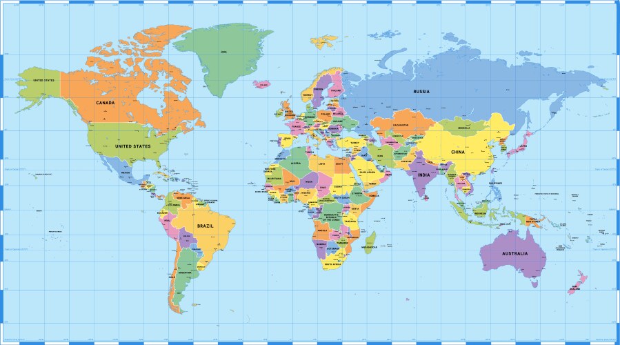 World Map Circle Vector Images (over 45,000)