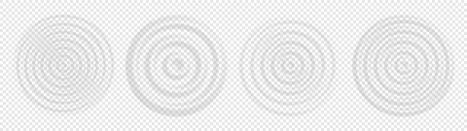 Ripple water top view Royalty Free Vector Image