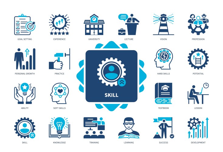 Teamwork lp template 2 Royalty Free Vector Image