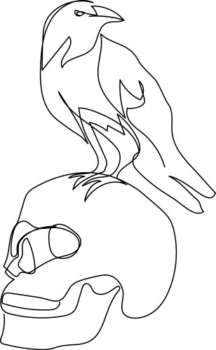 Skull Line Drawing Vector Images (over 16,000)