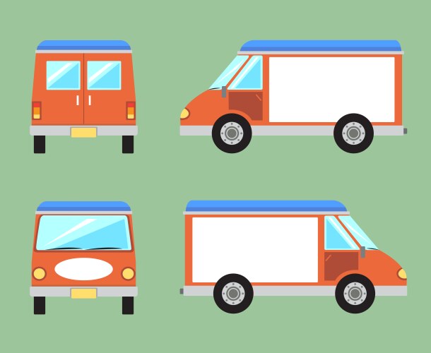 Van Cartoon Vector Images (over 17,000)