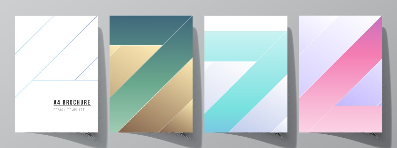 Editable layout a4 Royalty Free Vector Image - VectorStock