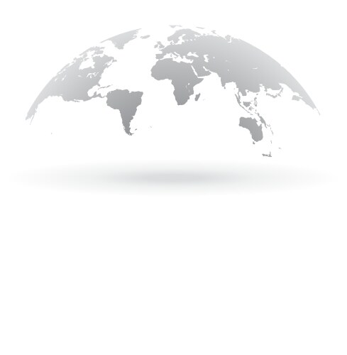 Global network connection world map point Vector Image