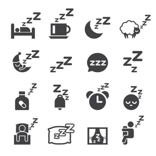 Sleep well Royalty Free Vector Image - VectorStock