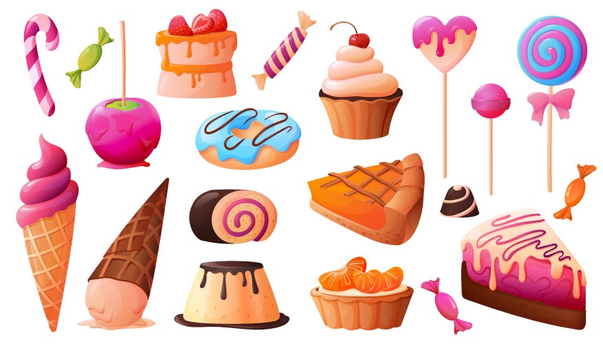 Cartoon Sweets Vector Images (over 570,000)