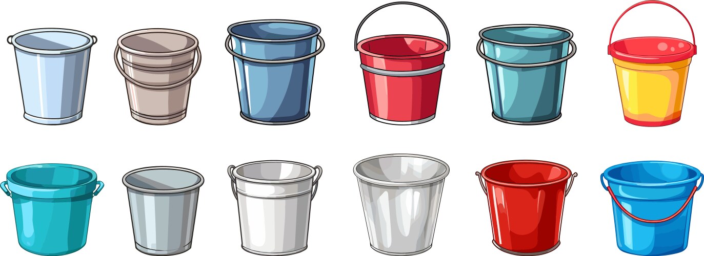 Bucket with Milk Splash Vector Images (over 120)