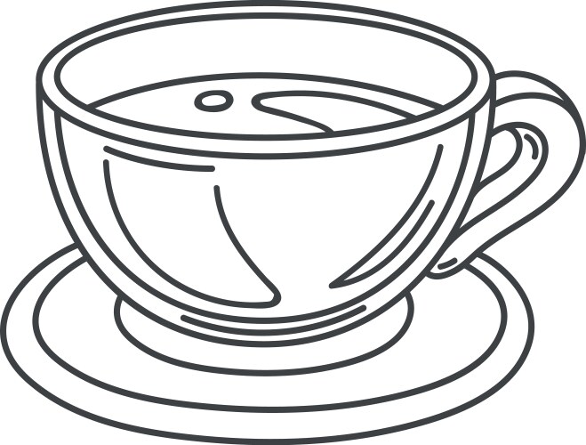 Coffee Cup Outline Vector Images (over 49,000)