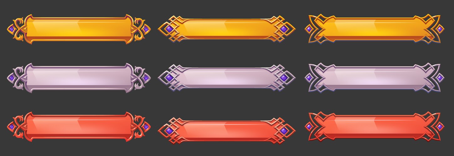 Gemstone Border Vector Images (over 1,200)