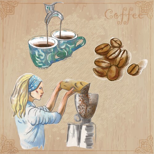 Coffee Farmer Farm Vector Images (over 580)
