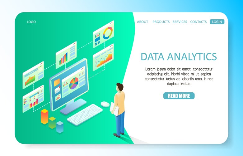 Data Analytics Background Vector Images (over 29,000)