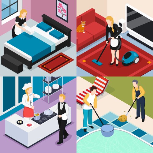 Housekeeping Infographic Vector Images (over 770)