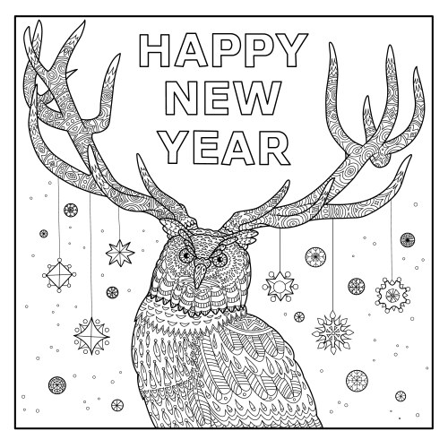 Snowflake Coloring Page Vector Images (over 2,900)
