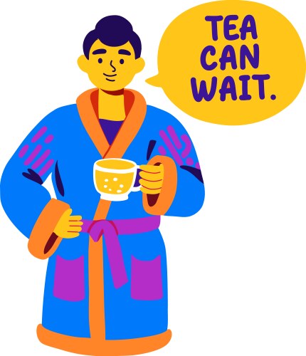 Sipping Tea Vector Images (over 240)