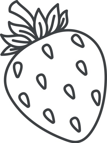 Strawberry Outline Vector Images (over 18,000)