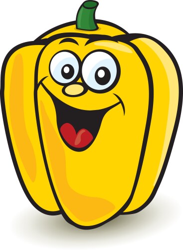 Pepper character Royalty Free Vector Image - VectorStock