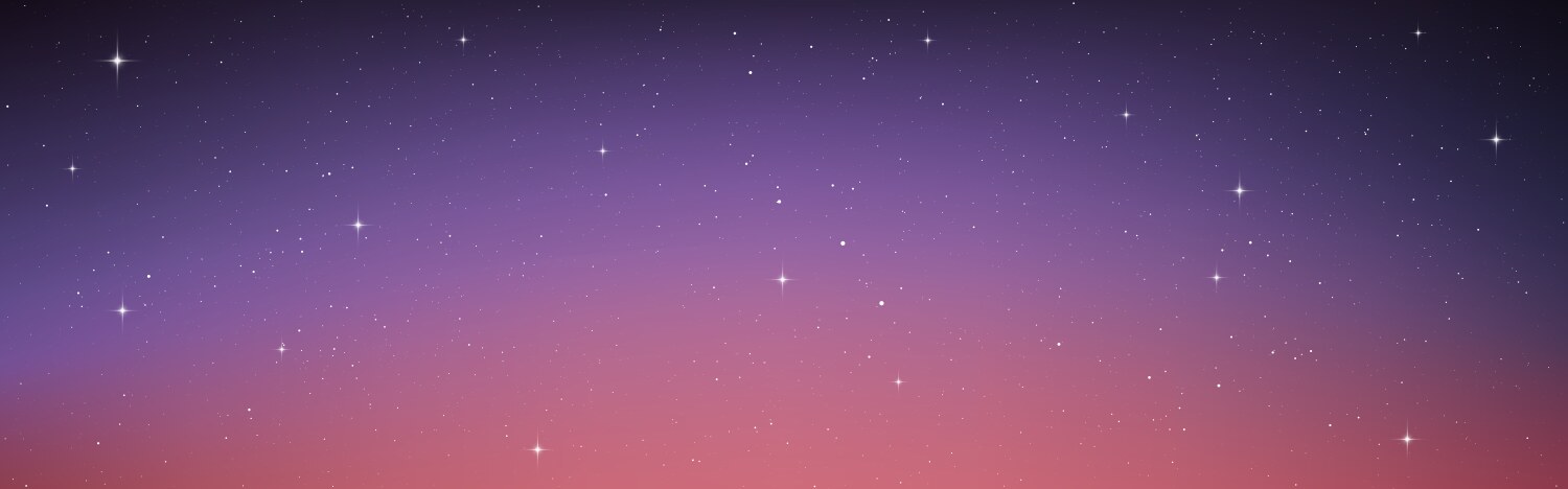 Starry Night Sky Background Royalty Free Vector Image