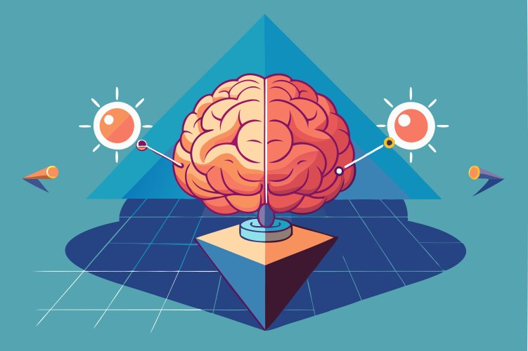 Geometric Brain Vector Images (over 8,800)