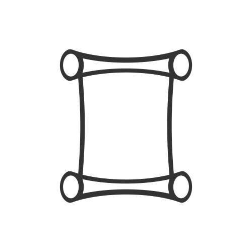 Image of a book scroll and manuscript Royalty Free Vector