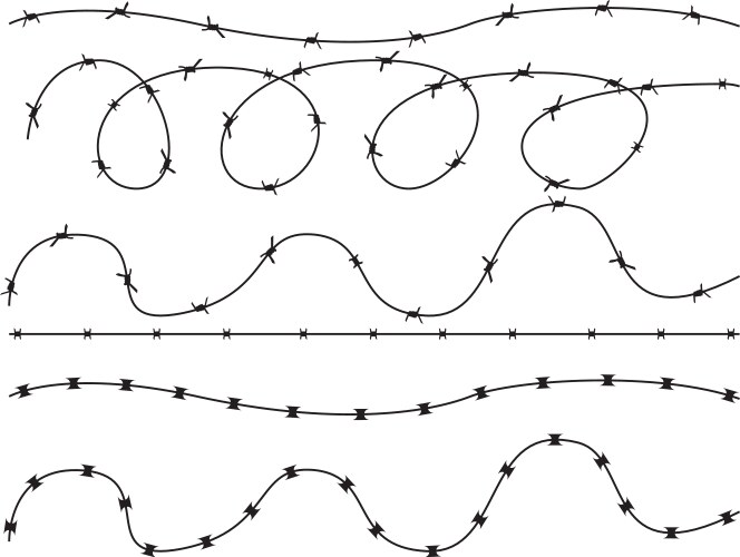 Free Barbed Wire Vector Images (over 180)