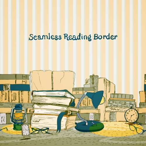 Reading border Vector Images & Graphics for Commercial Use | VectorStock