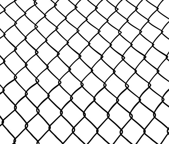 Chain-link fence seamless Royalty Free Vector Image