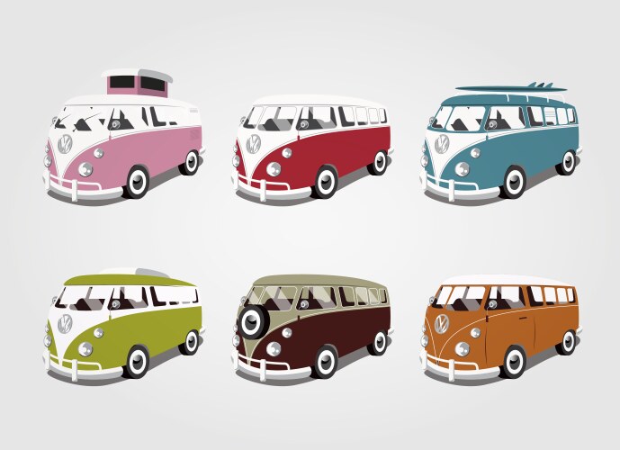 Vw Bus Vector Images (87)