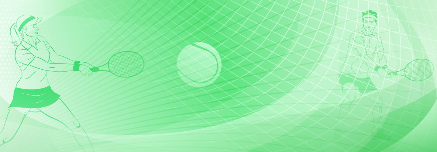 Tennis themed background Royalty Free Vector Image