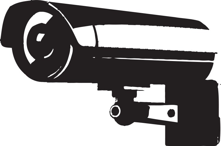 Eyedefender surveillance logo watchfulwarden Vector Image