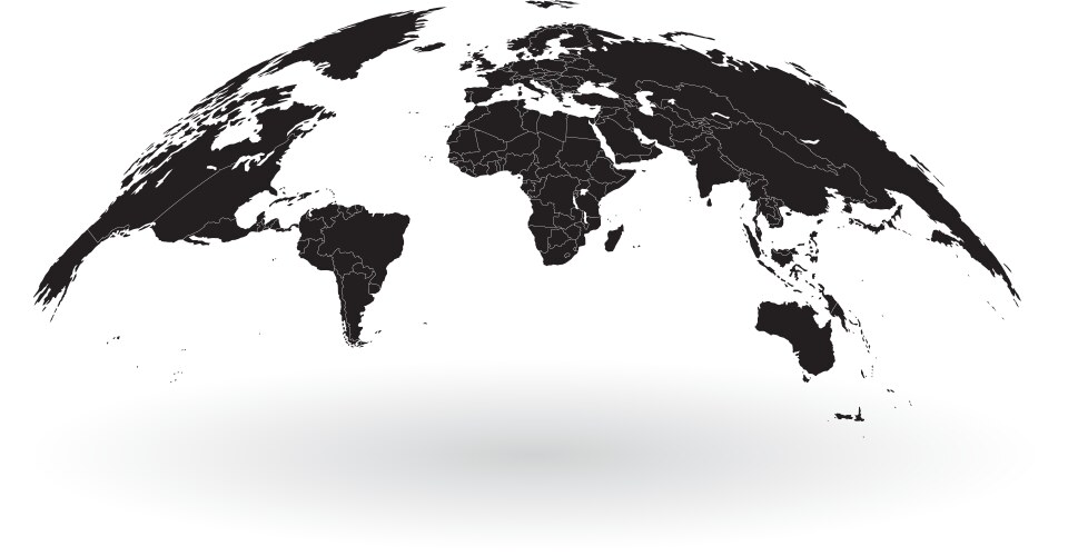 Earth Globe Black and White Vector Images (over 16,000)