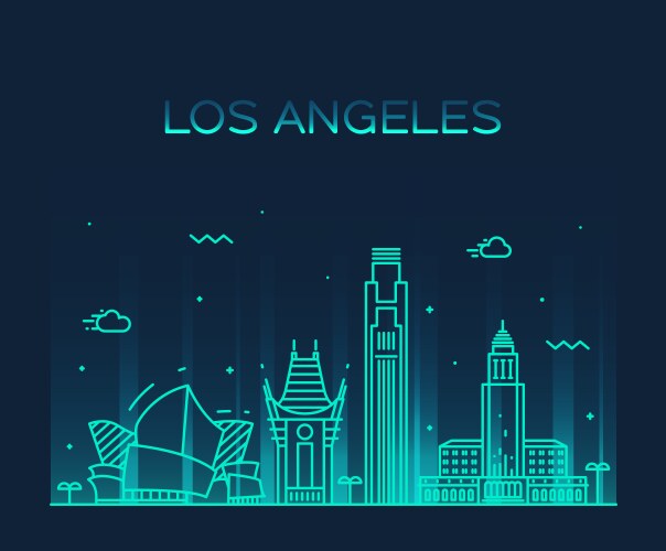 Los Angeles Vector Images (over 4,100)