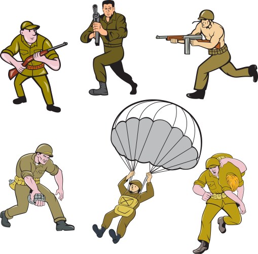 Soldier Cartoon Vector Images (over 25,000)
