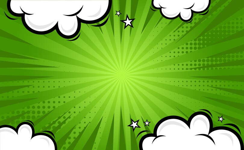 Purple comic cartoon background template Vector Image