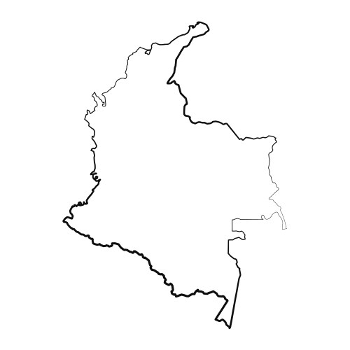 Cartoon Colombia Map Vector Images (93)