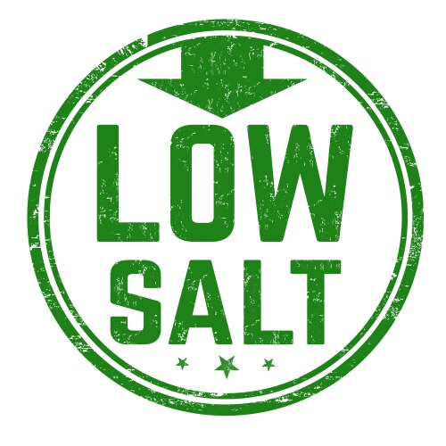 No salt sign Royalty Free Vector Image - VectorStock