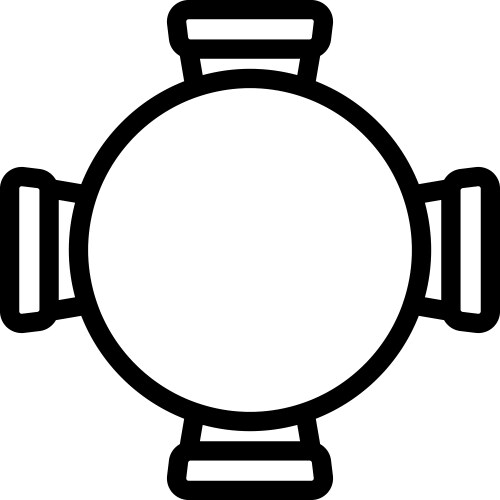 Table chair top view Vector Images & Graphics for Commercial Use ...