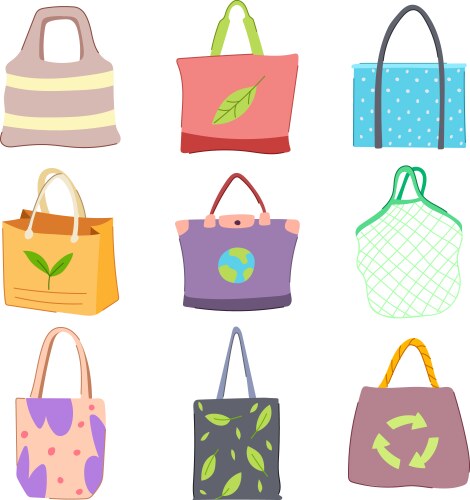 Tote Bag Cartoon Vector Images (over 1,000)