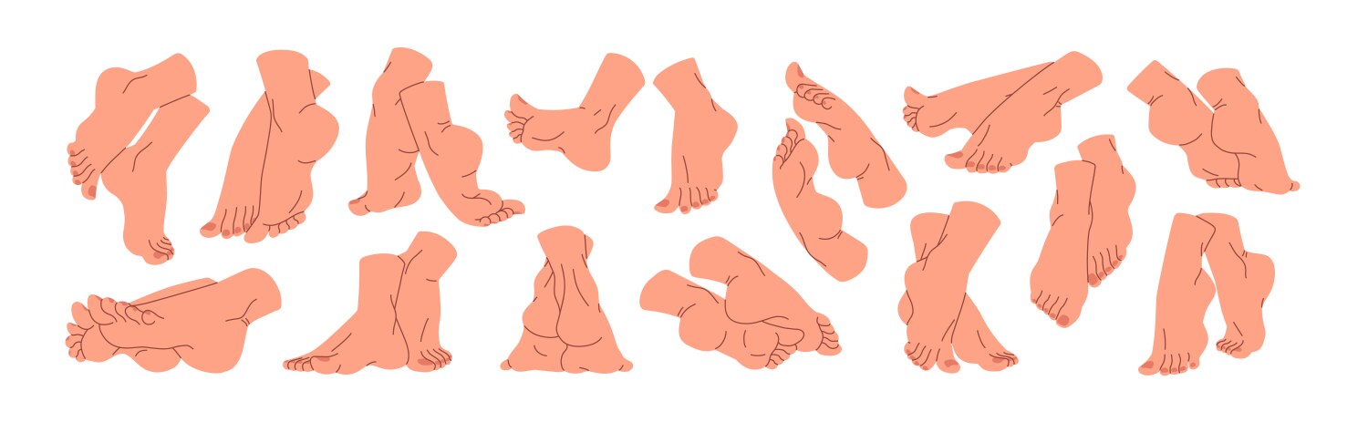 Cartoon Feet Vector Images (over 7,700)