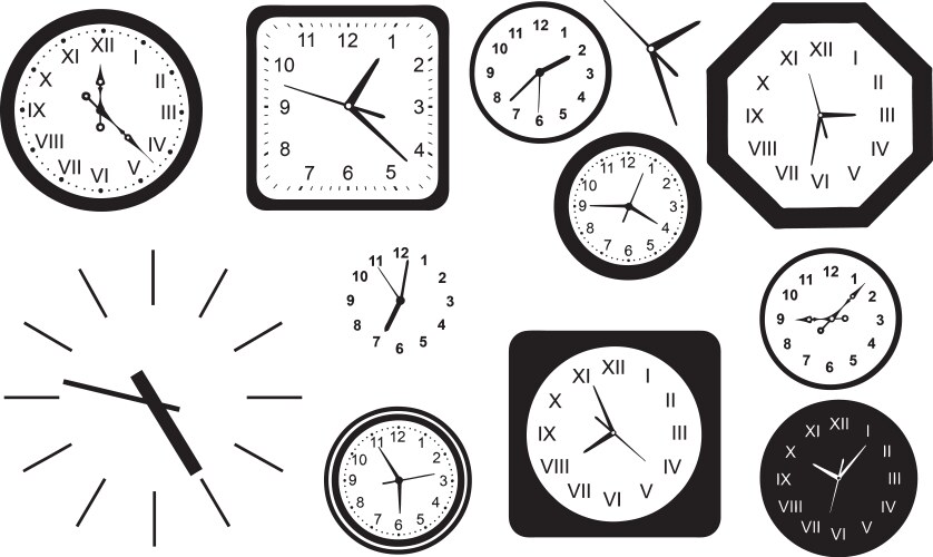 Clock Vector Images (over 430,000)
