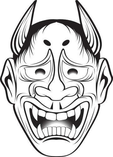 Kabuki Mask Vector Images (over 700)
